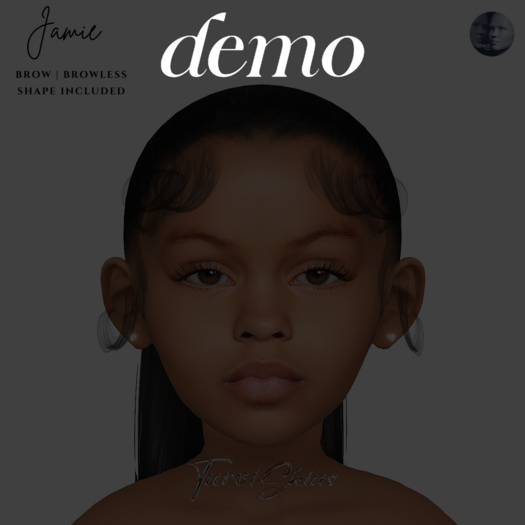 Second Life Marketplace Turvi Jamie Skin Demo